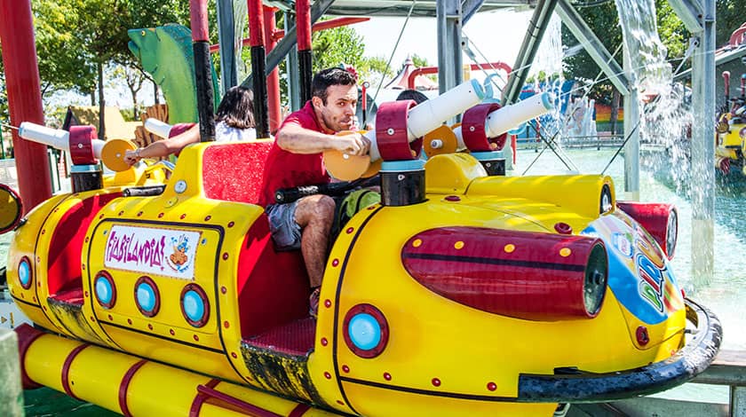 Splash Battle Rail for Water Parks | Preston&Barbieri